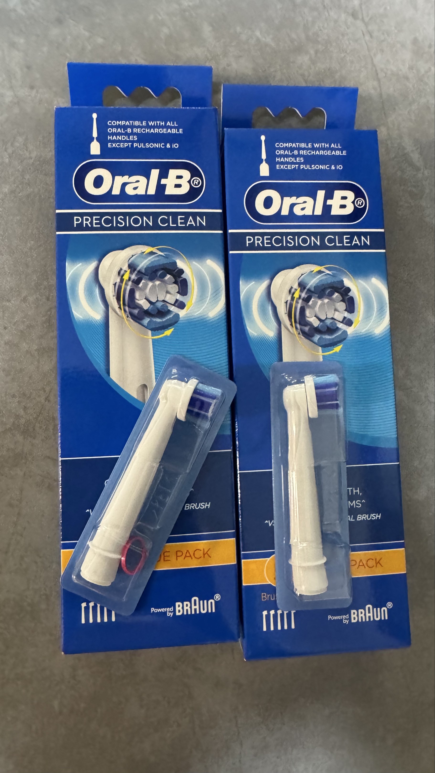 Oral-B Precision Clean Toothbrush Heads, Beauty & Personal Care, Oral ...