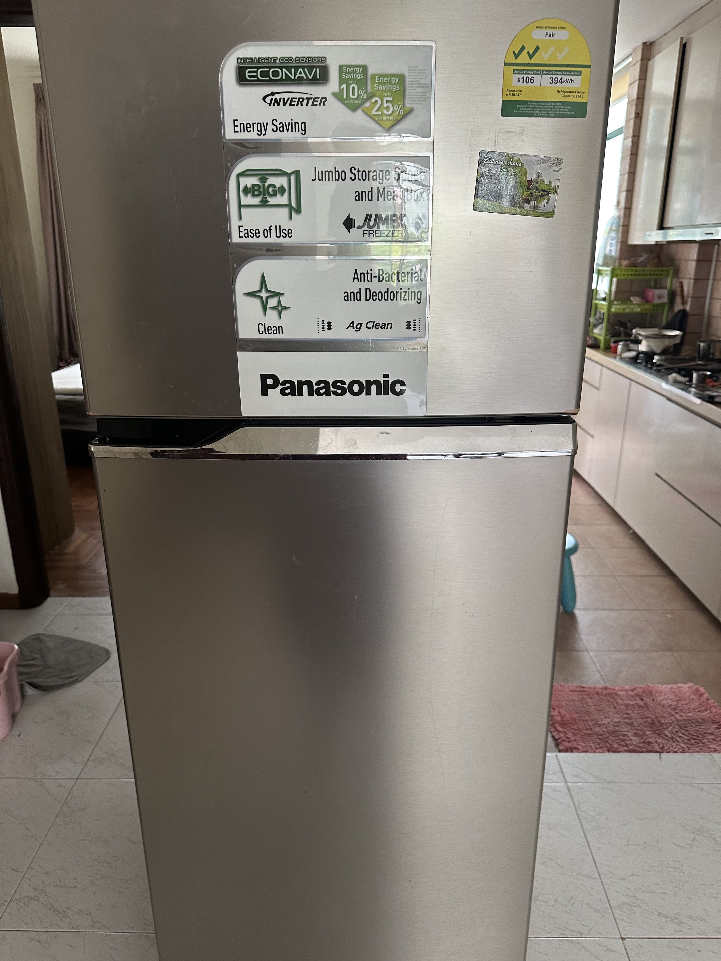 Panasonic Inverter Refrigerator - Energy Saving, TV & Home Appliances ...