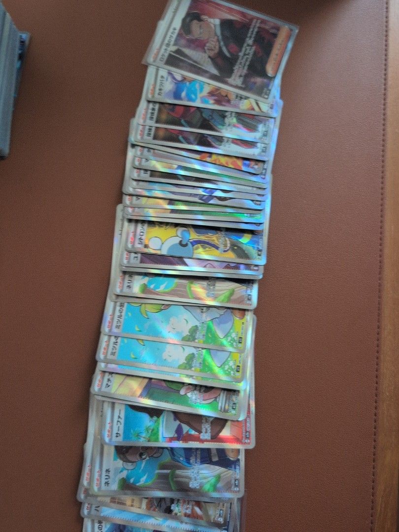 Pokemon Japanese Cards - Various SR Trainer Cards, Hobbies & Toys, Toys ...