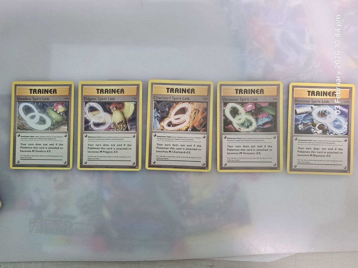 Pokemon Trainer Cards - Various Spirit Links, Hobbies & Toys, Toys ...