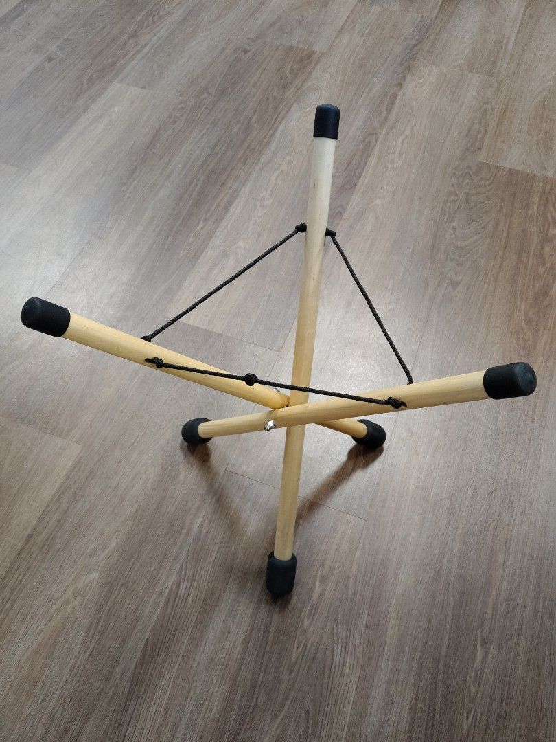 Portable Wooden drum stand, Furniture & Home Living, Furniture, Chairs ...