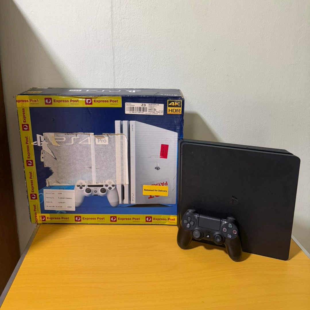 PS4 Pro Slim Playstation 4 Sony Consoles, Video Gaming, Video Game ...