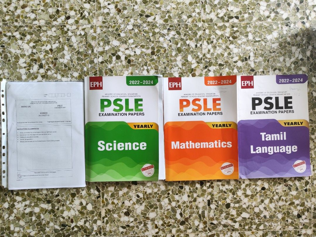 PSLE Examination Papers 2022-2024, Hobbies & Toys, Books & Magazines ...