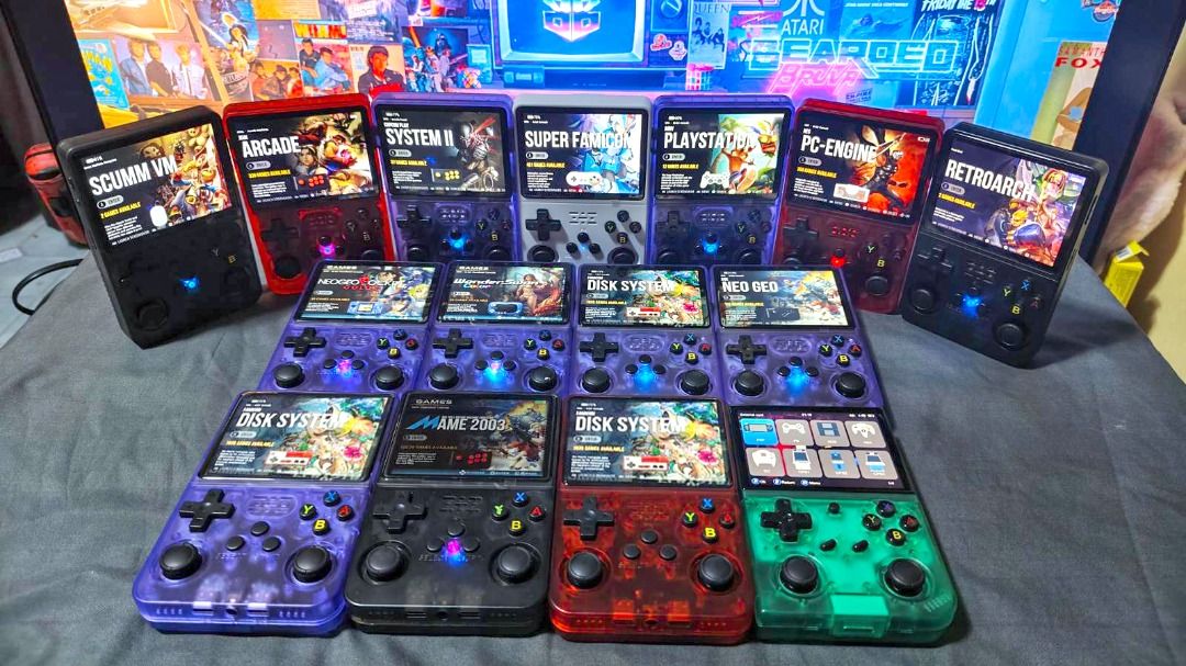 R36S Handheld Game Console 64GB, Video Gaming, Video Game Consoles ...