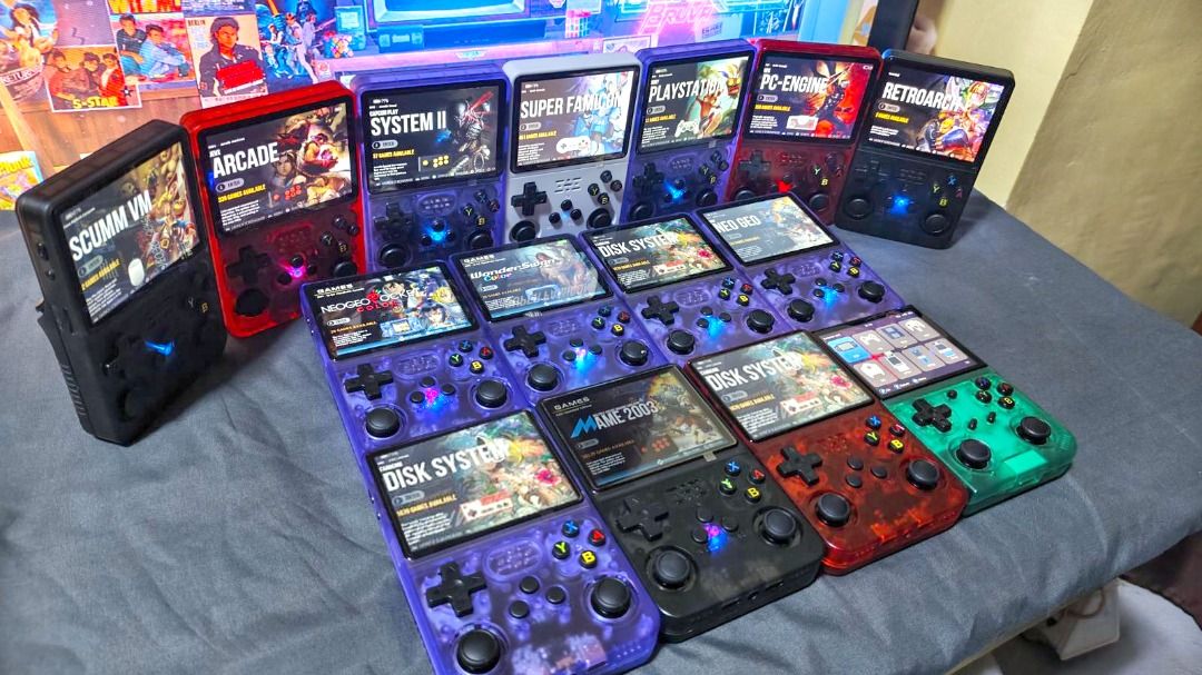 R36S Handheld Game Console 64GB, Video Gaming, Video Game Consoles ...