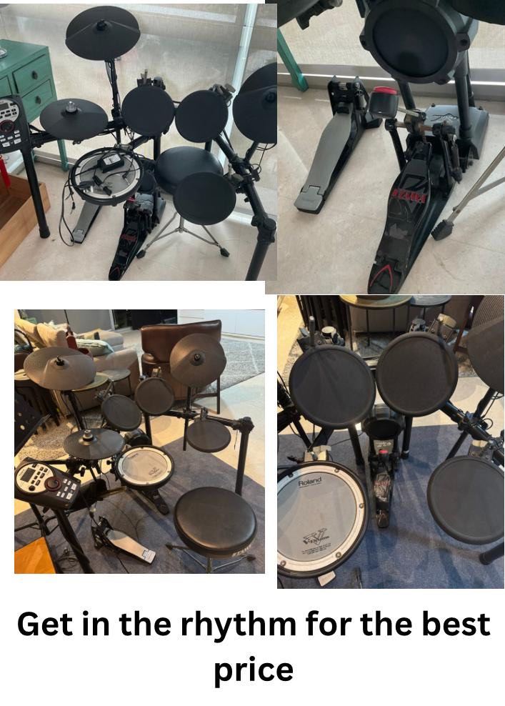 Roland drum set TD-11, Hobbies & Toys, Musical Instruments on Carousell
