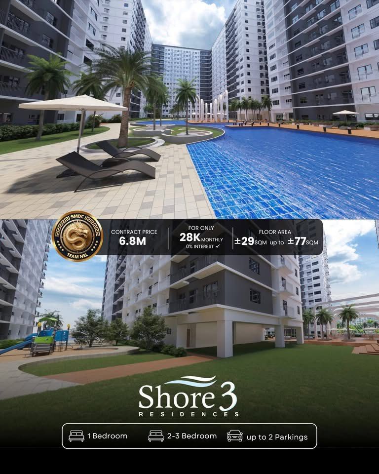 SMDC SHORE 3 RESIDENCES, Property, For Sale, Apartments & Condos on ...