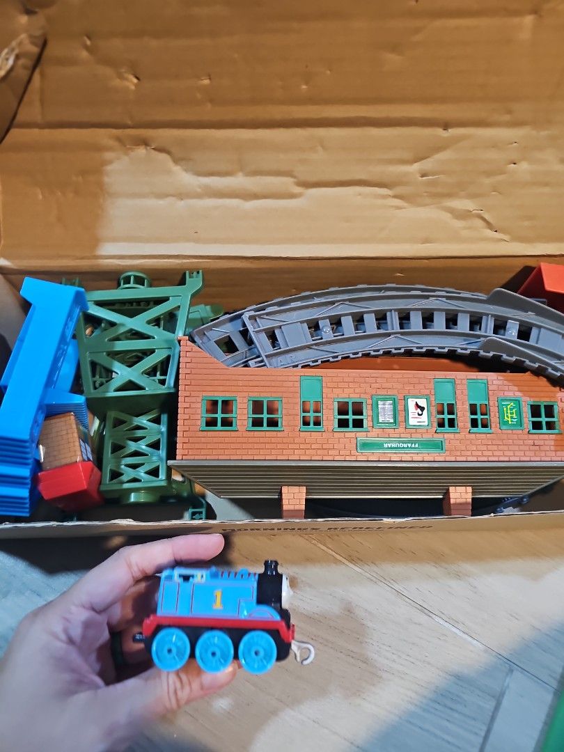 Thomas the Train rail Set, Hobbies & Toys, Toys & Games on Carousell