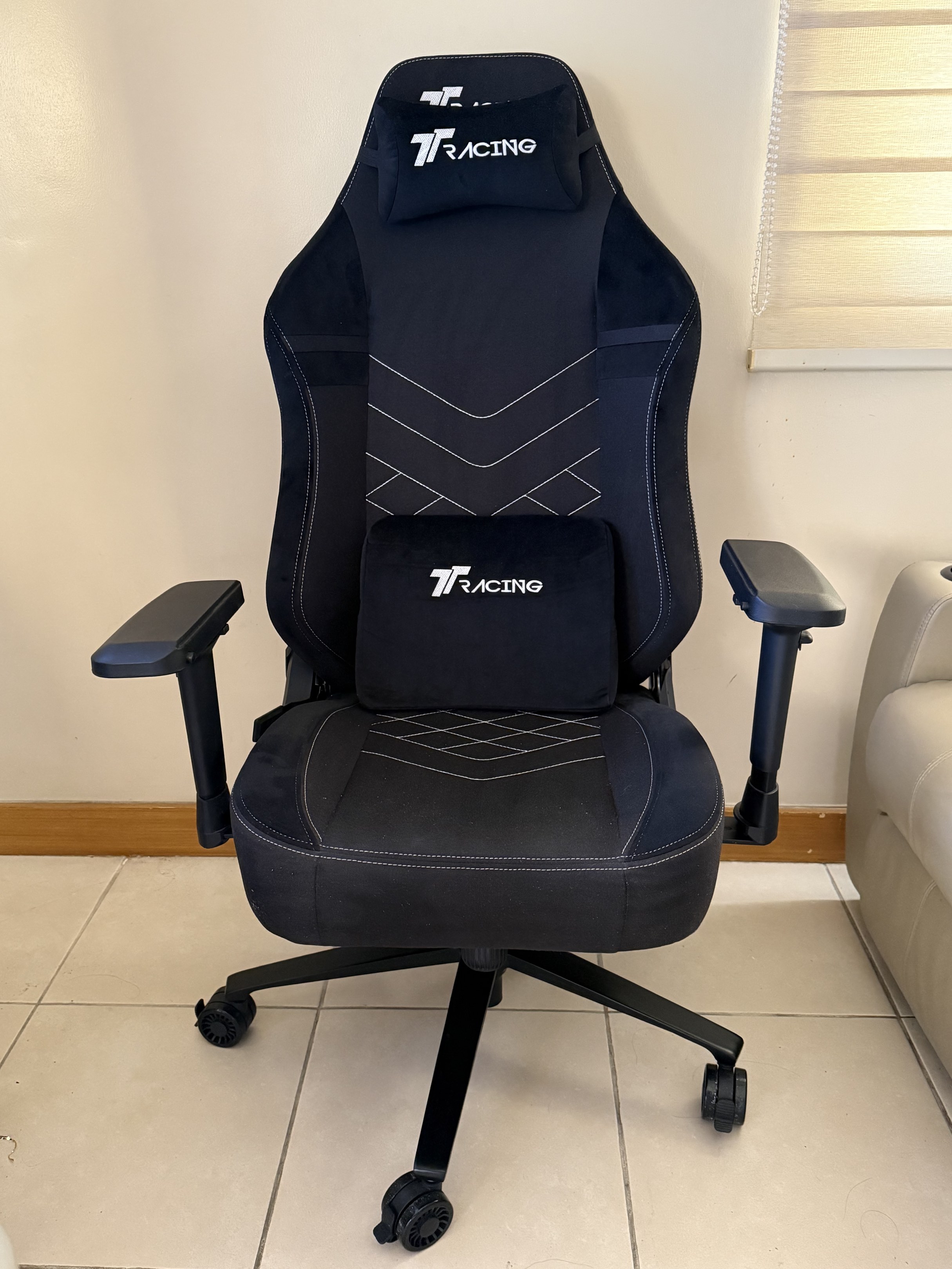 TTRacing Maxx Air Threads Fabric Gaming Chair W/ FREEBIE Asahi mickey ...