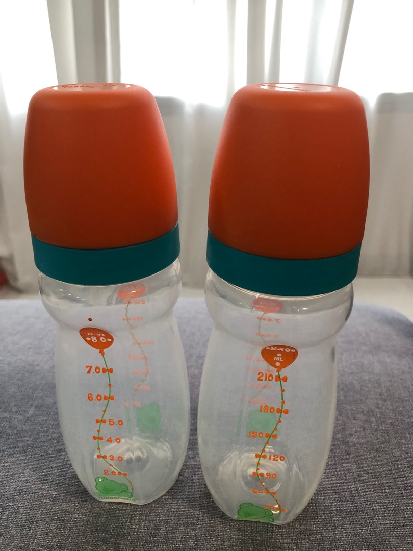 Tupperware brand milk bottle, Babies & Kids, Nursing & Feeding ...