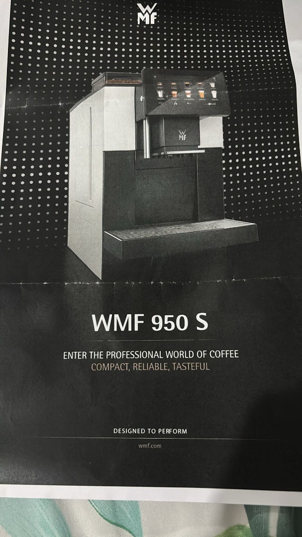 WMF 950S Automatic Coffee Machine, TV & Home Appliances, Kitchen ...