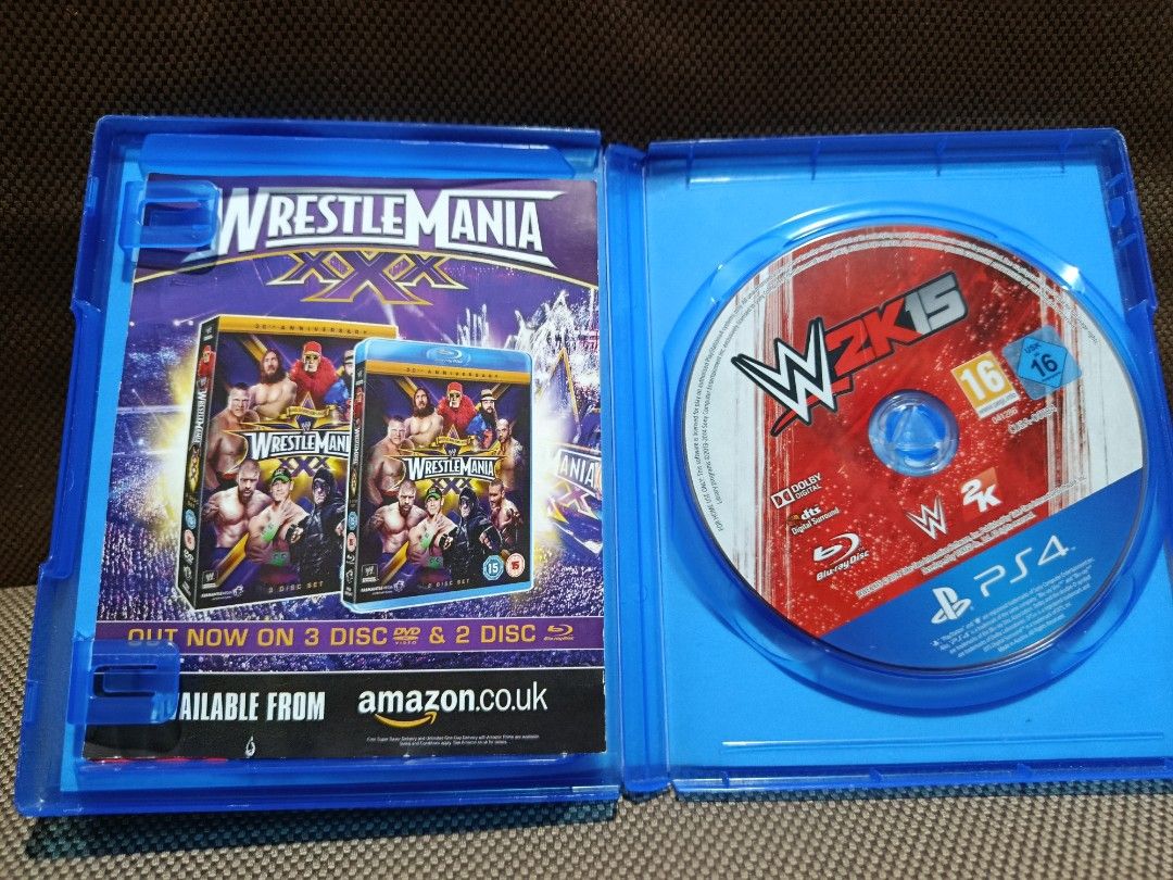 WWE 2K15 - PS4, Video Gaming, Video Games, PlayStation on Carousell