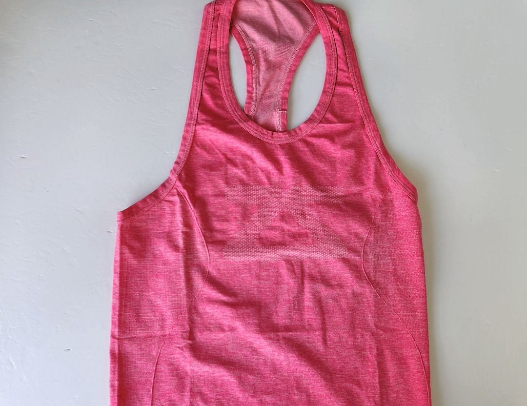 Zensah Women's Racerback Tank (ML | Pink | New with Tag), 女裝, 運動服裝 ...