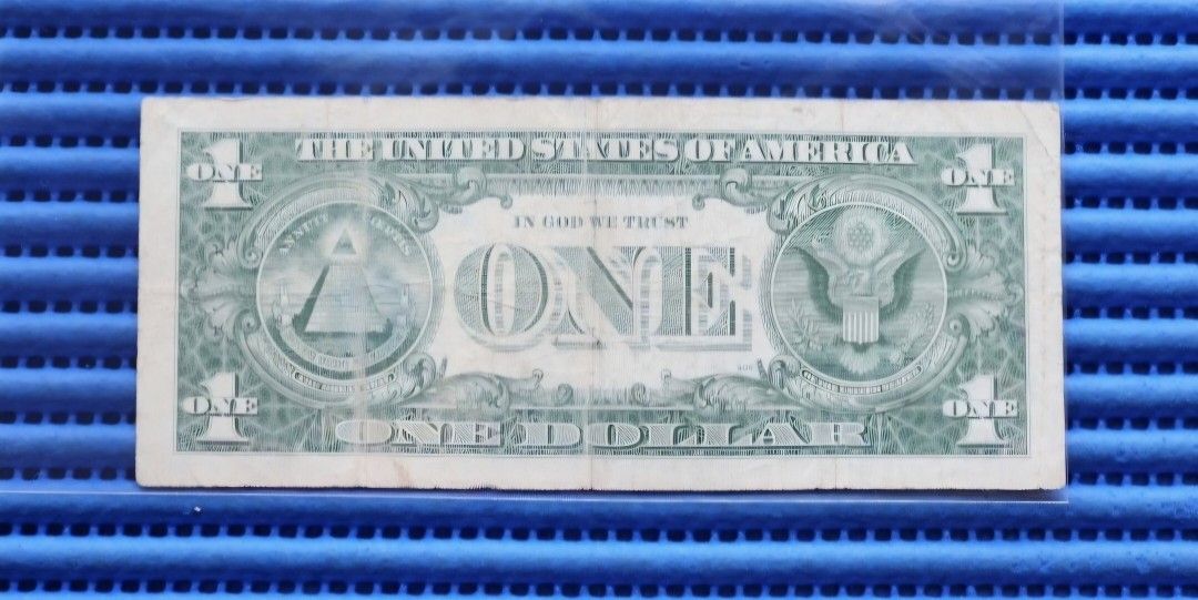 1957 A United States Silver Certificate $1 One Silver Dollar Note K ...