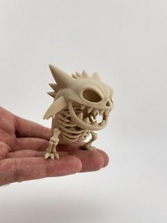 3D Printed Venusaur Skeleton 3D Model Pokemon Figurine, Hobbies & Toys ...