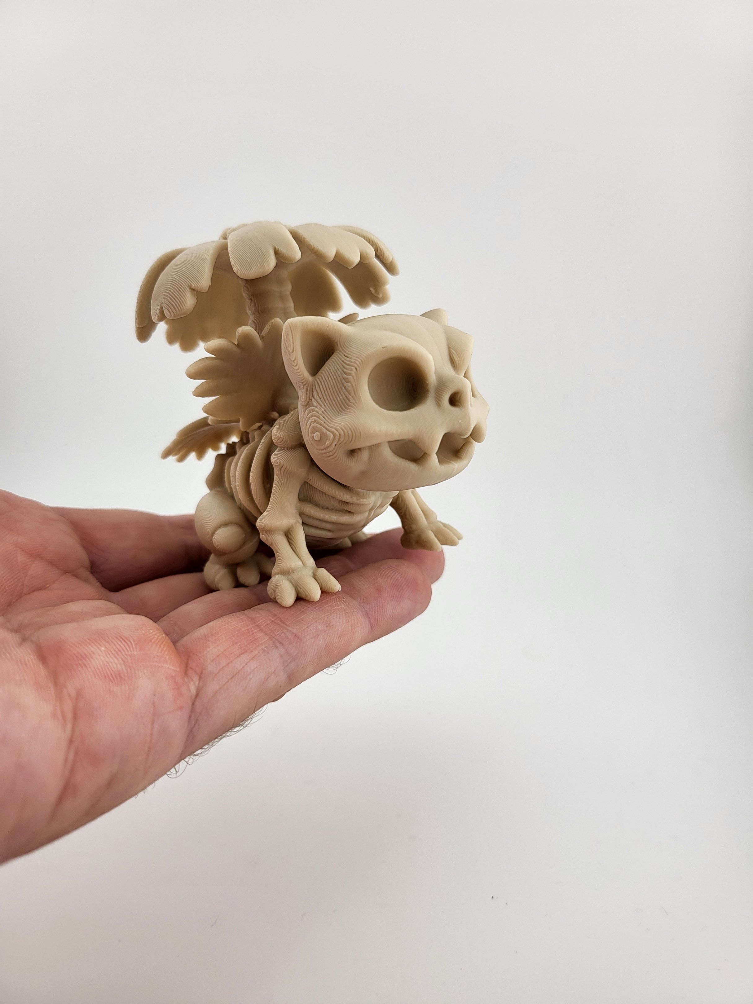 3D Printed Venusaur Skeleton 3D Model Pokemon Figurine, Hobbies & Toys ...