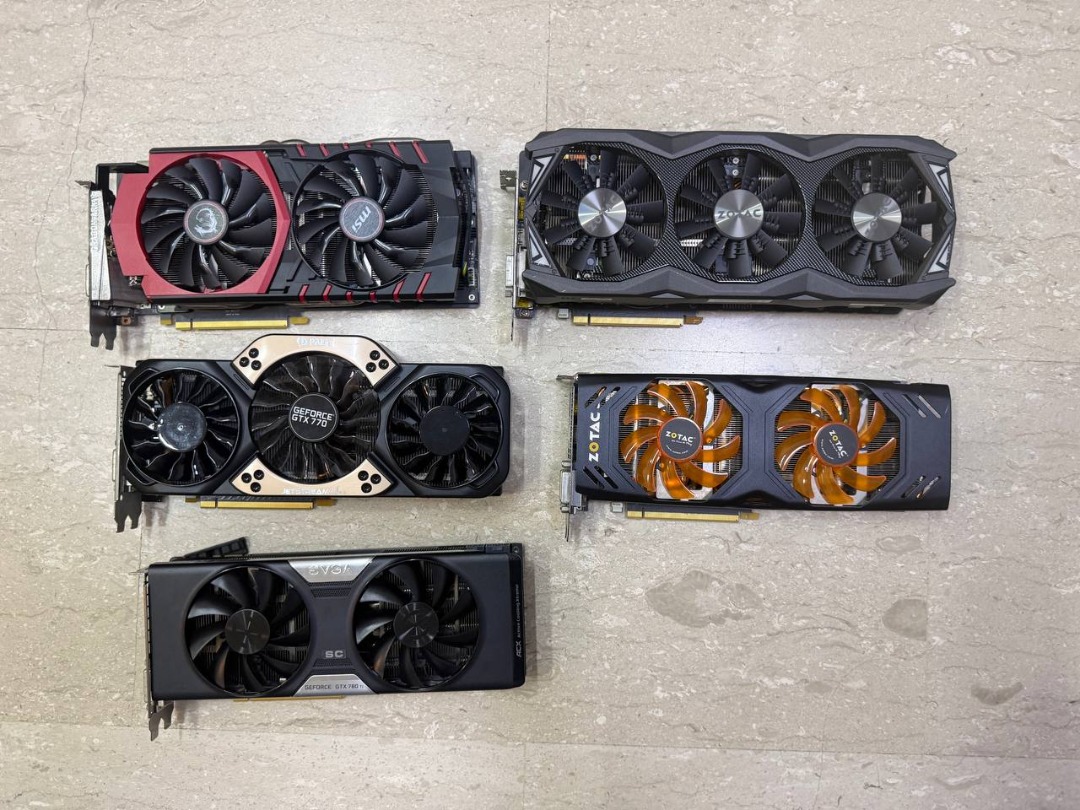 🔥 Used Graphics Cards for Sale – Multiple Models - Read Description ...