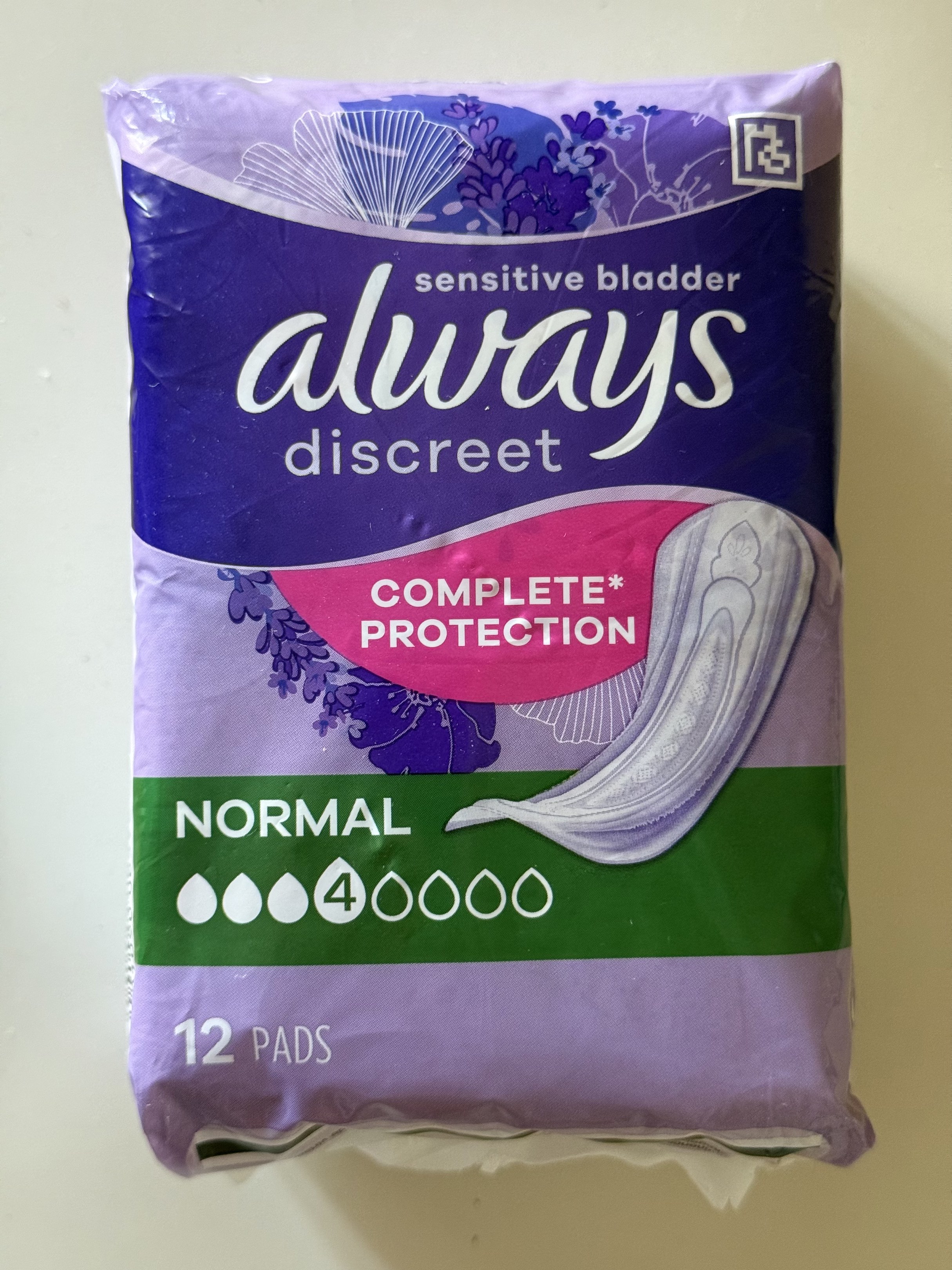 Always Discreet Normal for Sensitive Bladder Complete Protection ...