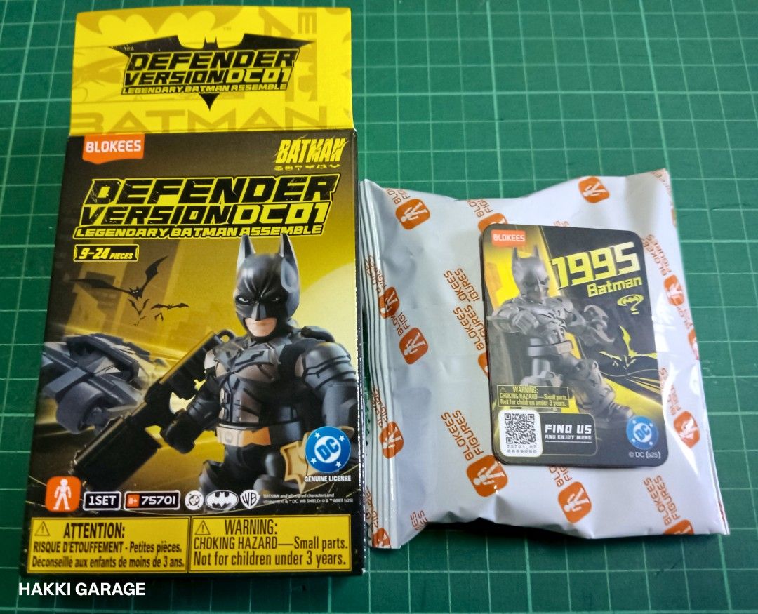 BLOKEES BATMAN DEFENDER VERSION 01 1995 BATMAN, Hobbies & Toys, Toys ...