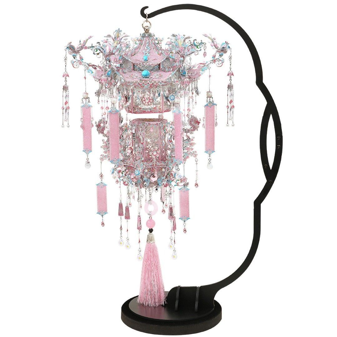 [CNY Gift & Deco] 3D Puzzle Chinese Lantern Silver, Furniture & Home ...