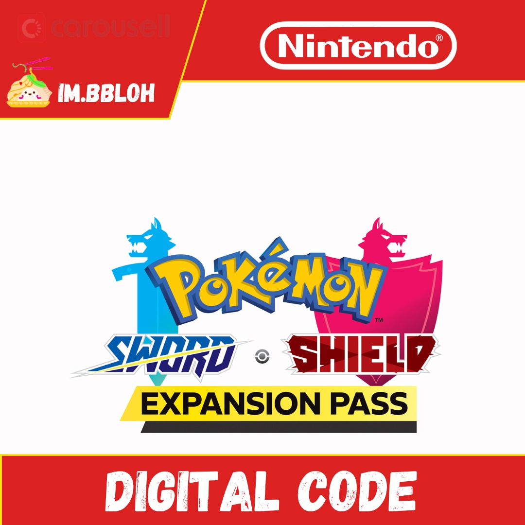 DLC Expansion Pass for Pokemon Sword / Pokemon Shield / DLC Expansion ...