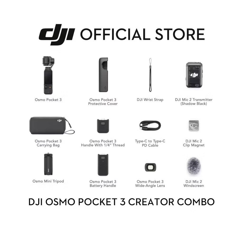 DJI Osmo Pocket 3 Creator Combo, Photography, Cameras on Carousell