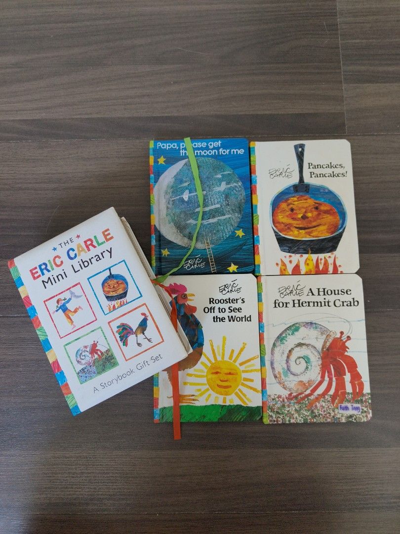 Dr. Seuss & Eric Carle Miniature Book Sets, Hobbies & Toys, Books ...
