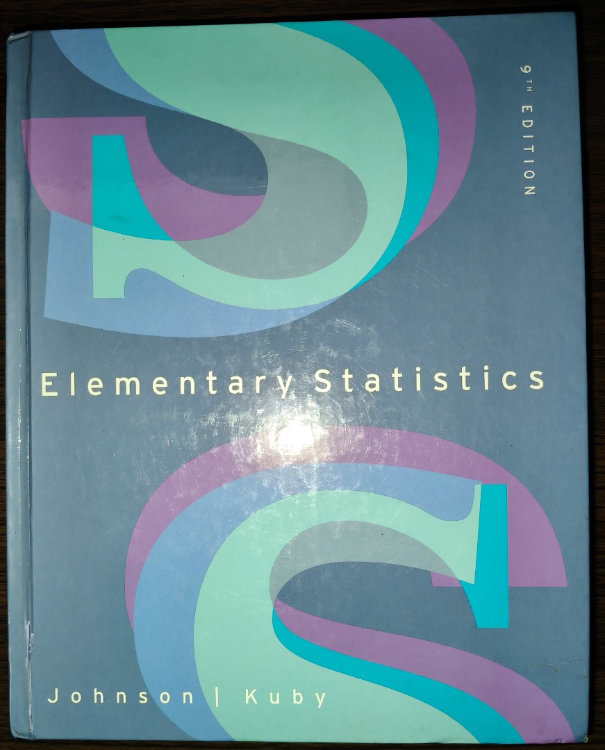 Elementary Statistics by Johnson and Kuby, Hobbies & Toys, Books ...