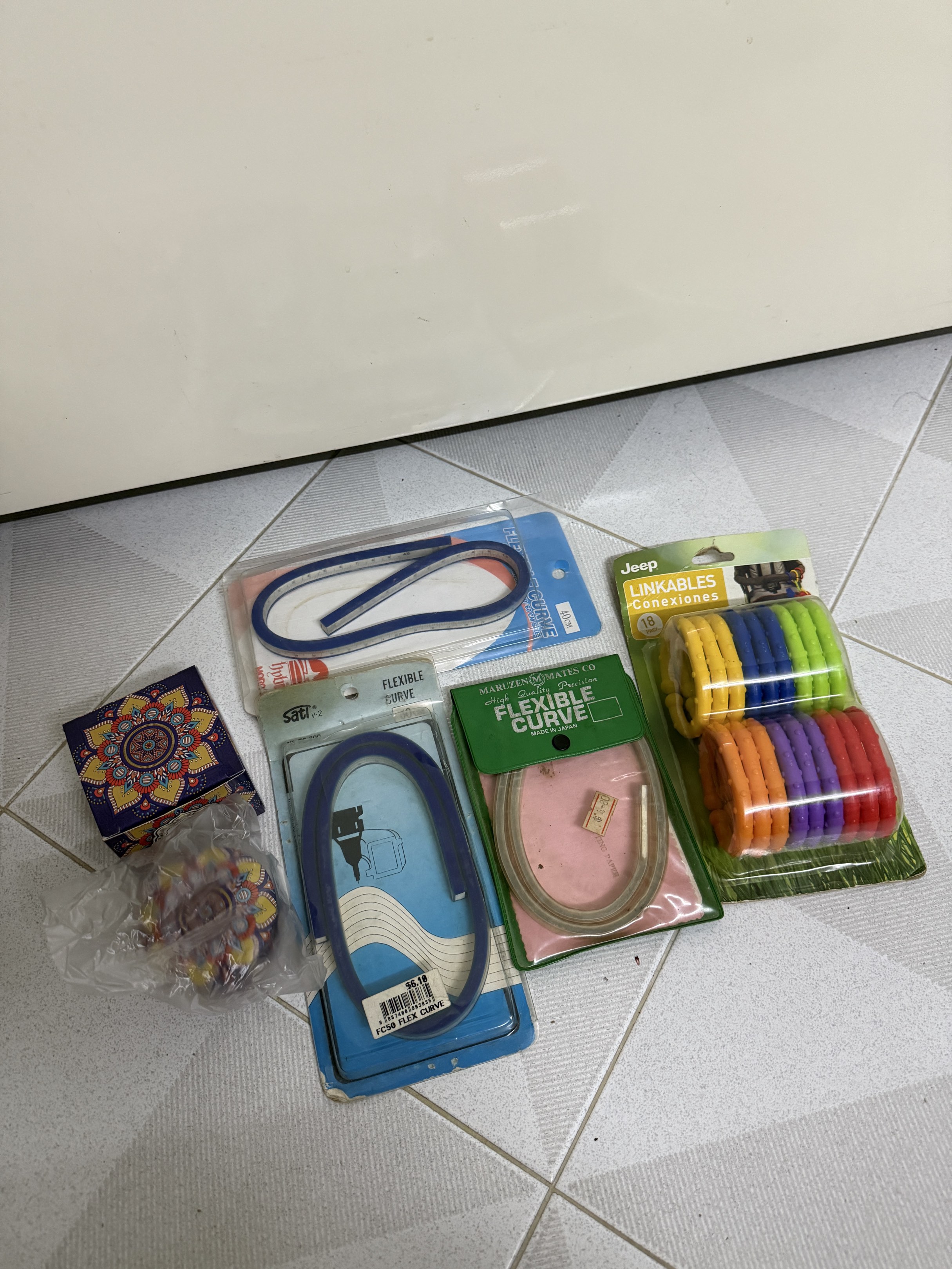 Flexible Curve rulers, linkables, vanilla candle, Hobbies & Toys ...