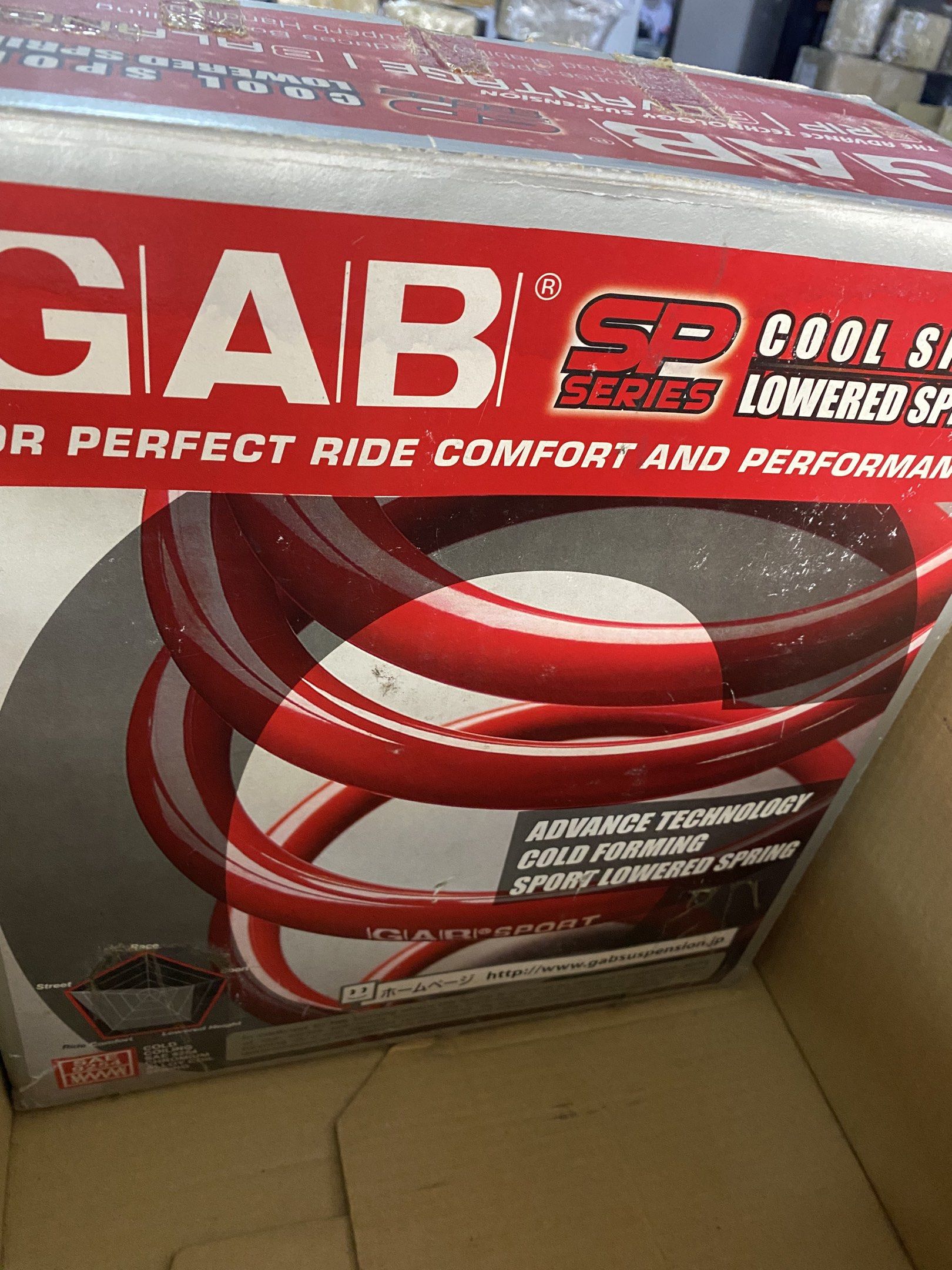 GAB SP Series Cool Sport Lowered Spring for P/SAGA BLM, Auto ...