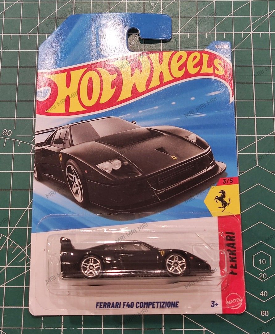 Hot Wheels Ferrari F40 Competizione, Hobbies & Toys, Toys & Games on ...