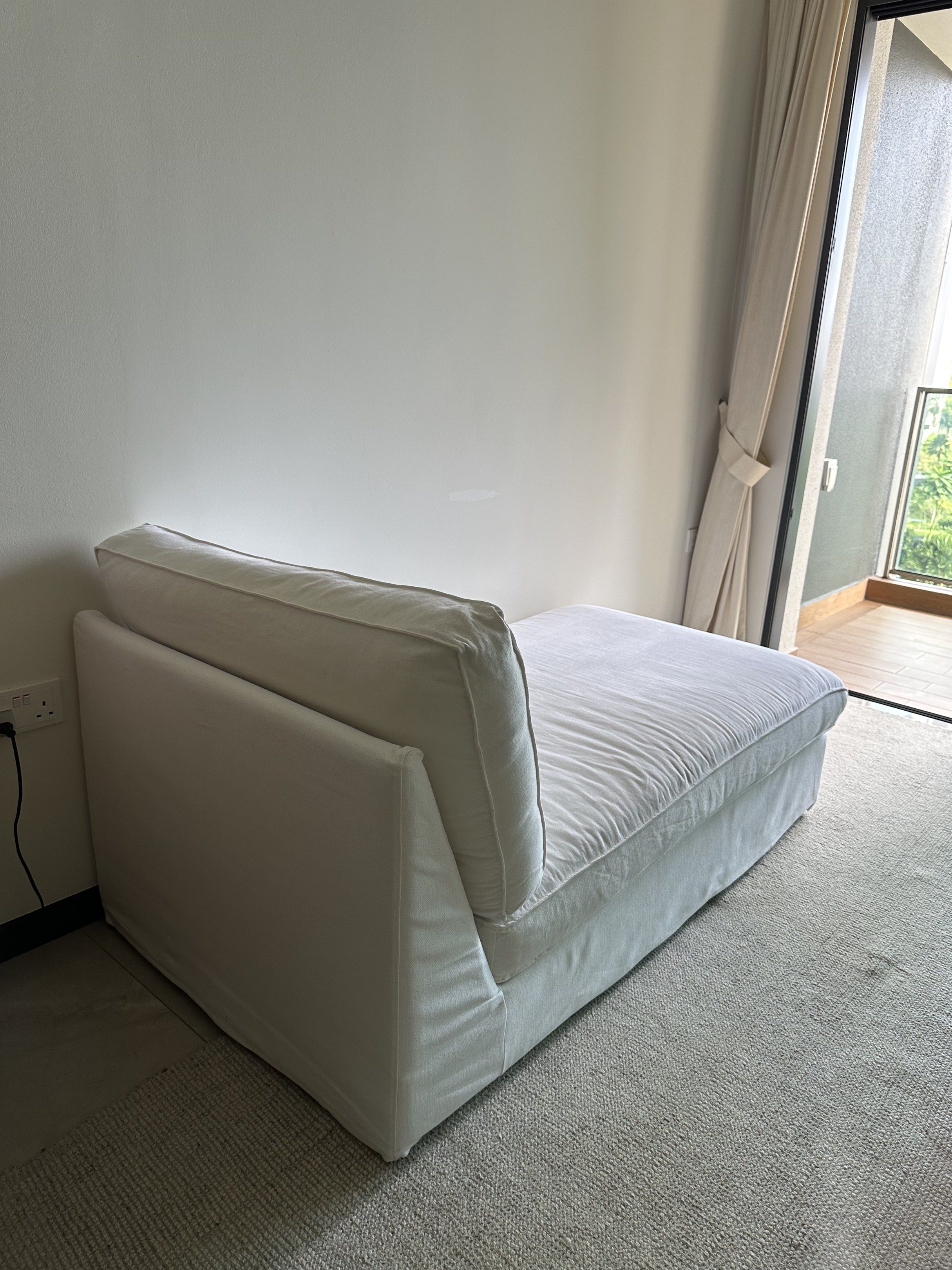 IKEA Kivik Chaise Lounge, Furniture & Home Living, Furniture, Sofas on ...