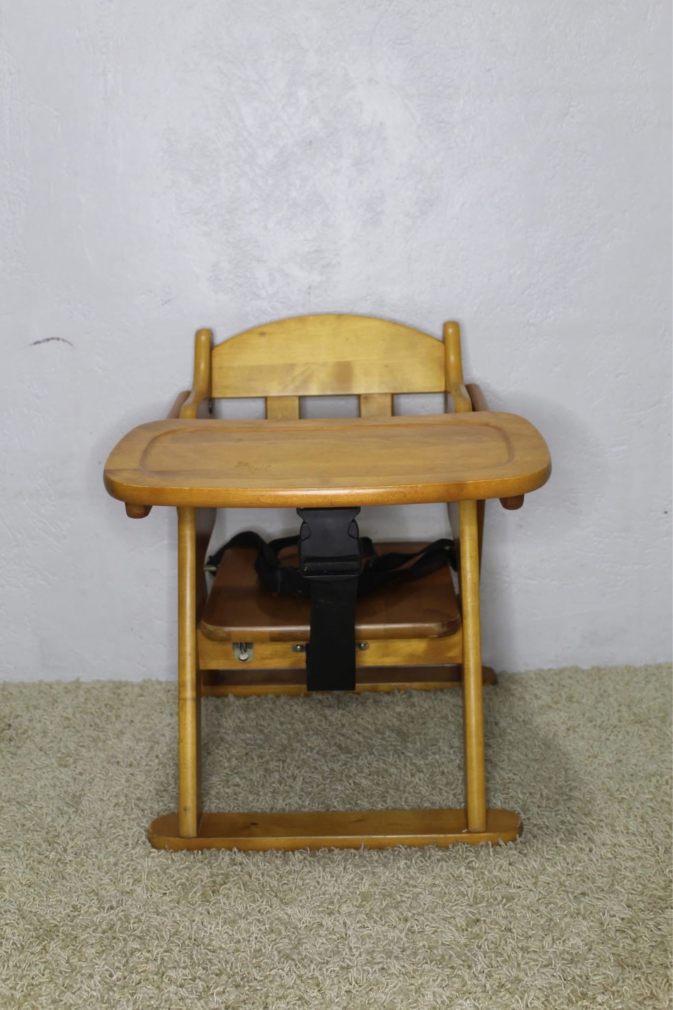 Japan Foldable Wooden Baby Low Chair 🇯🇵, Babies & Kids, Nursing ...