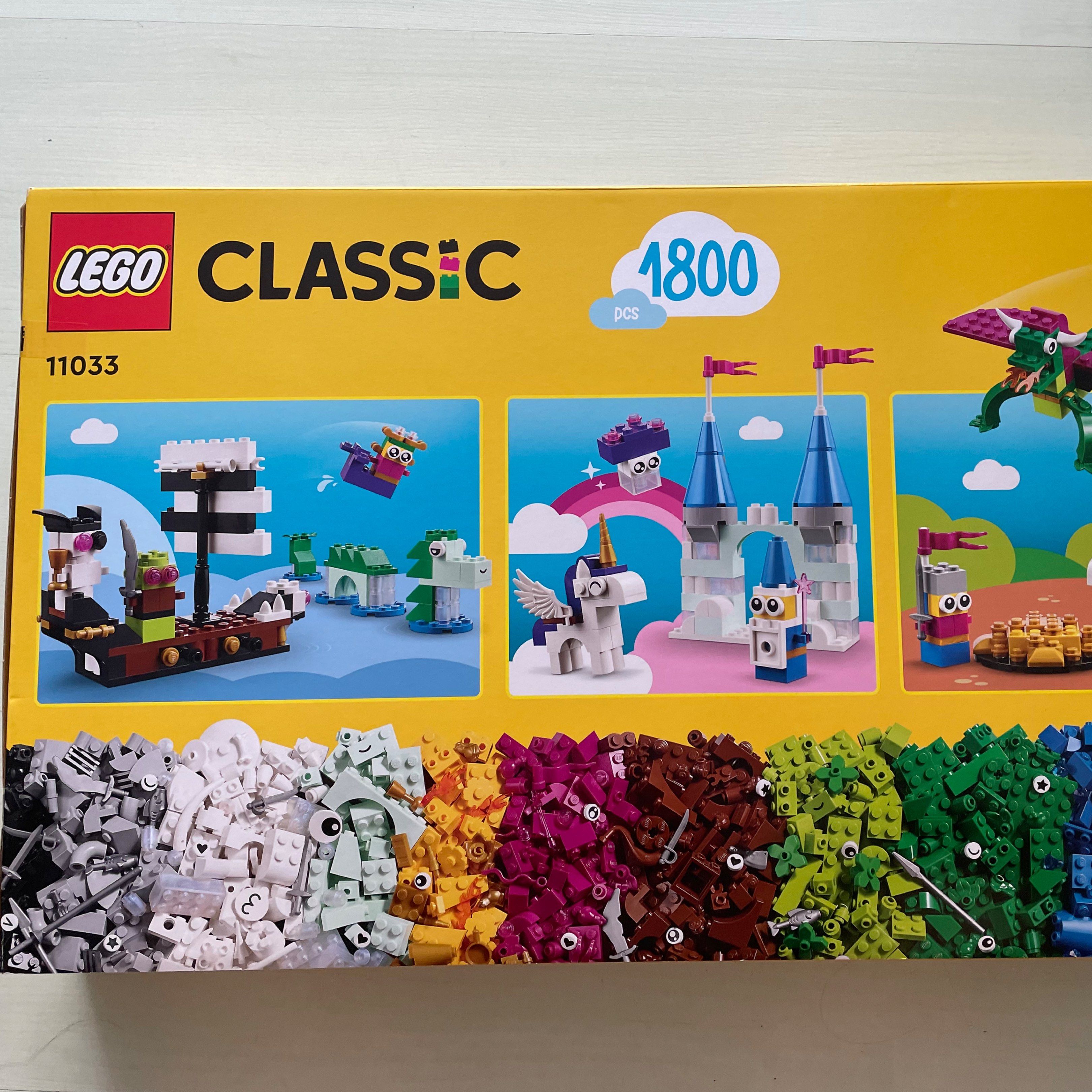 LEGO Classic 11033 - 1800 Pieces, Hobbies & Toys, Toys & Games on Carousell