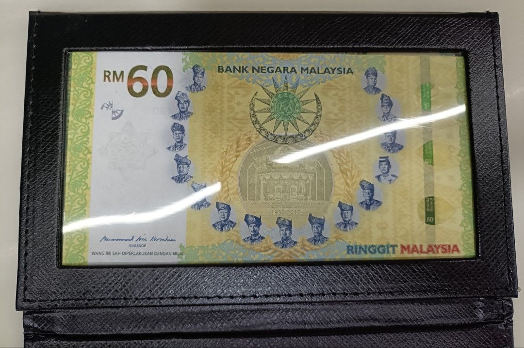 Malaysia RM60 Commemorative Banknote, Hobbies & Toys, Memorabilia ...