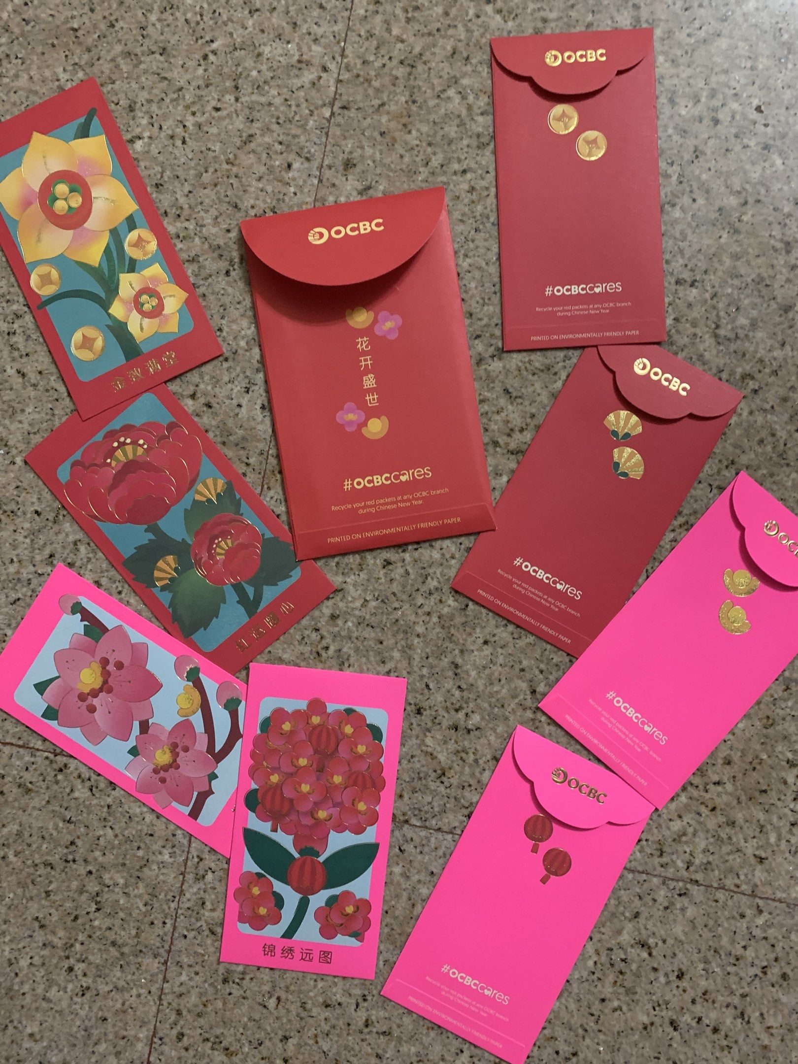 OCBC Ang Pao Packets - Various Designs, Hobbies & Toys, Occasions ...