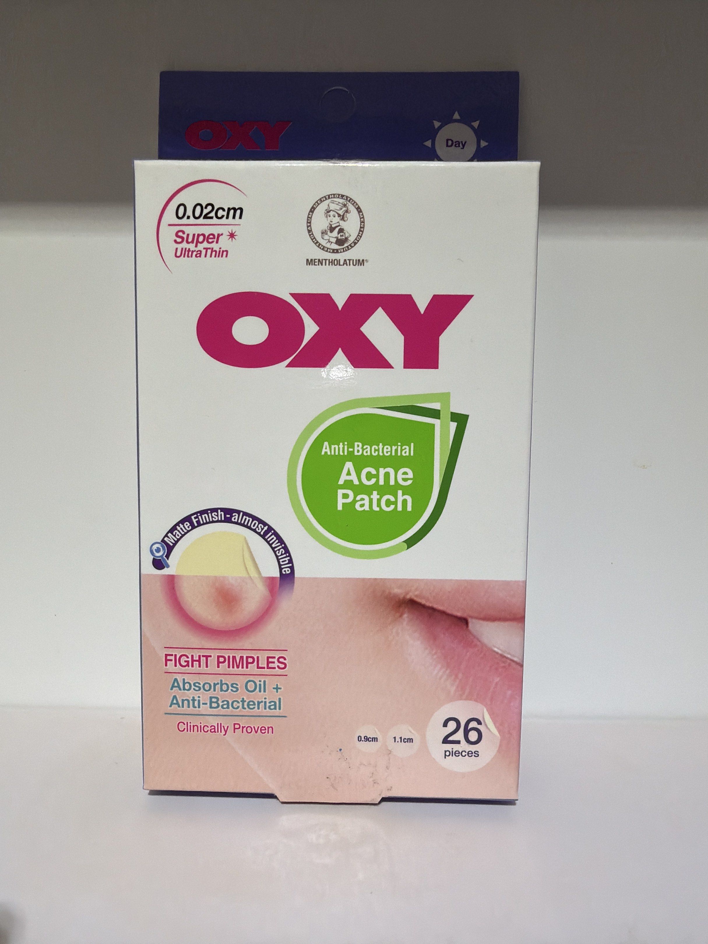 OXY Anti-Bacterial Acne Patch Day 26pcs, Beauty & Personal Care, Face ...