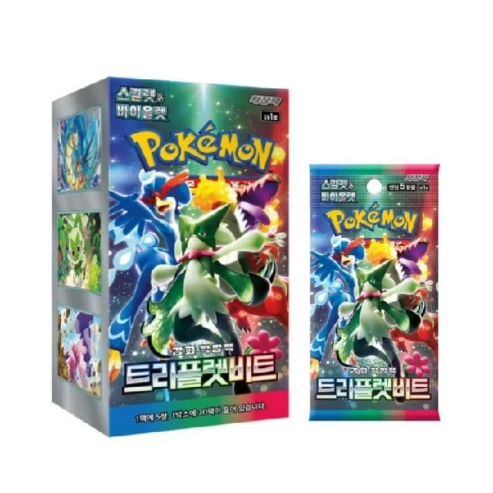 Pokemon Scarlet & Violet Triple Beat Booster Box, Hobbies & Toys, Toys ...