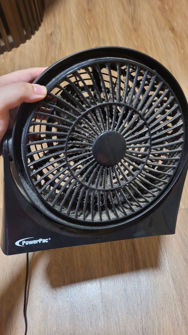 PowerPac 9-inch Power Fan, Furniture & Home Living, Lighting & Fans ...