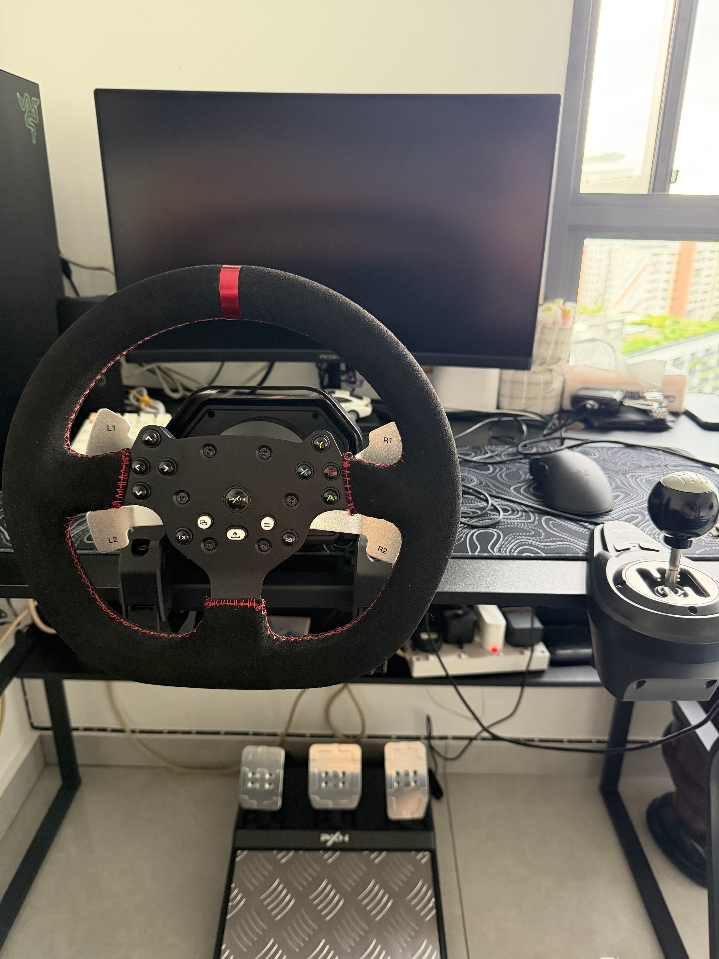 PXN V10 FORCE FEEDBACK SETUP, Video Gaming, Video Games, Others on ...
