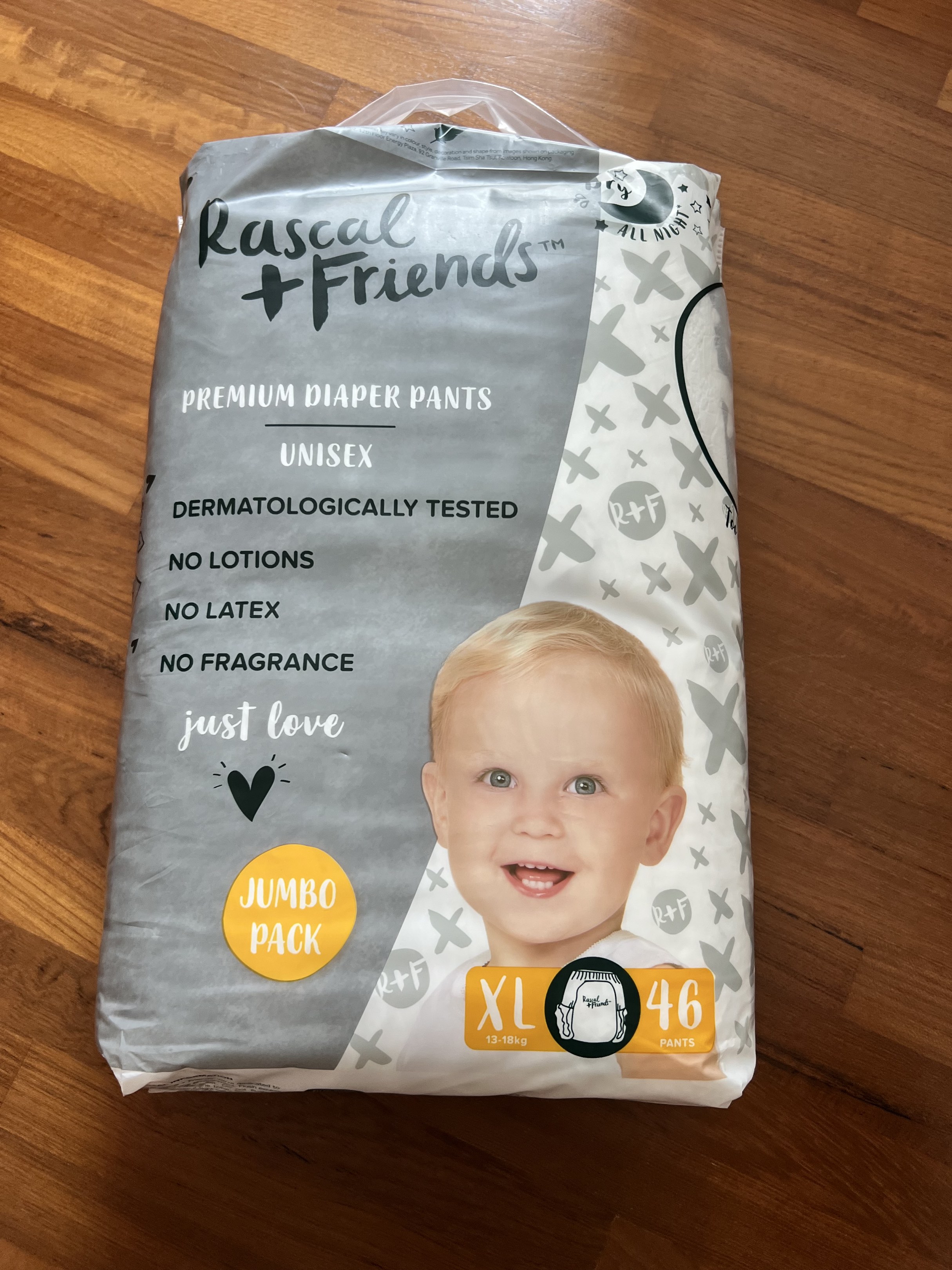 Rascal + Friends Premium Diaper Pants XL, Babies & Kids, Bathing ...