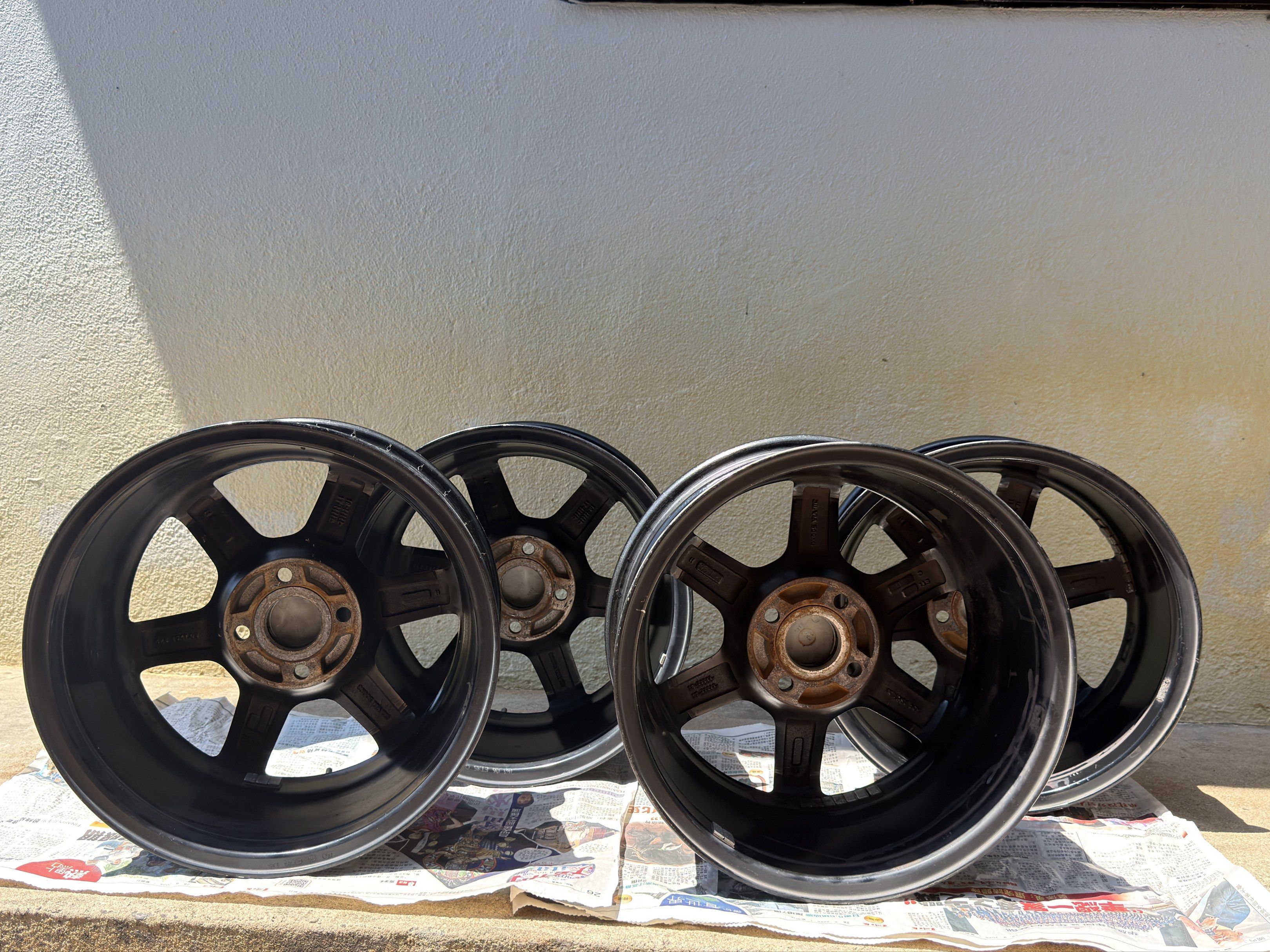 RAYS VOLK Racing TE37 Rims, Auto Accessories on Carousell