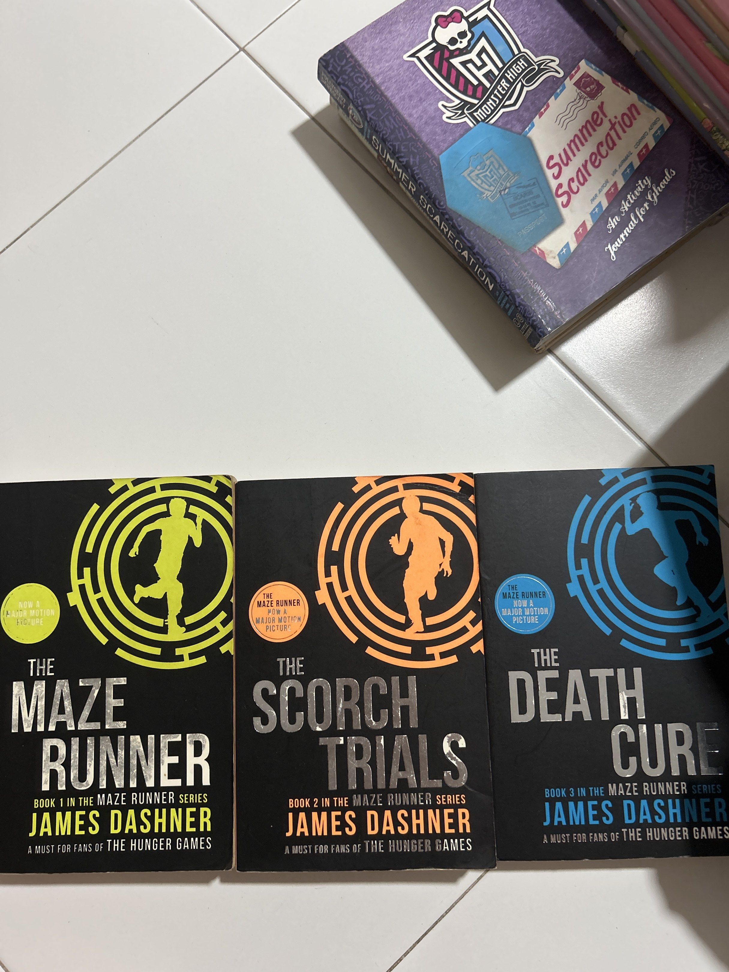The Maze Runner Series by James Dashner, Hobbies & Toys, Books ...