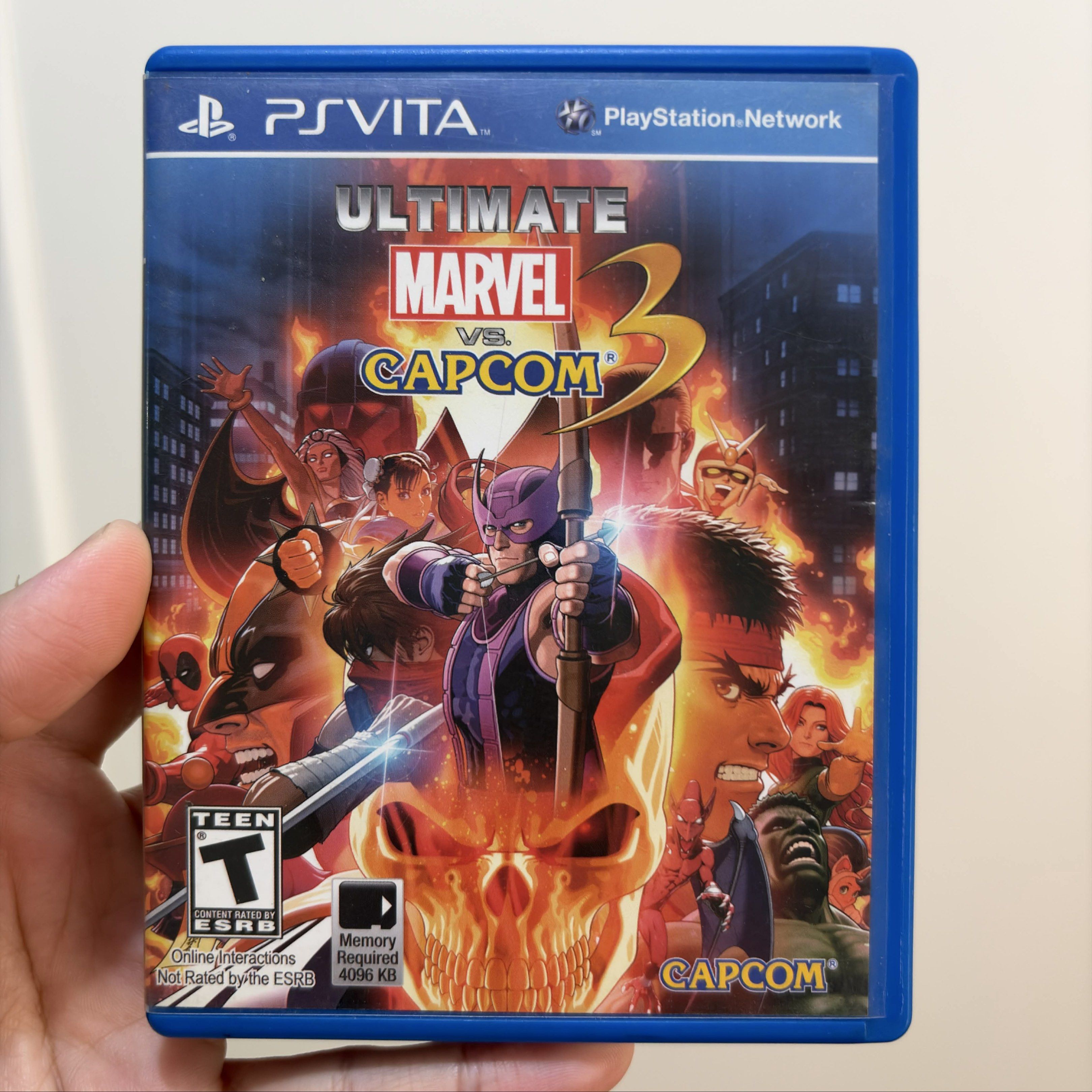 Ultimate Marvel vs Capcom 3 ps vita game, Video Gaming, Video Games ...