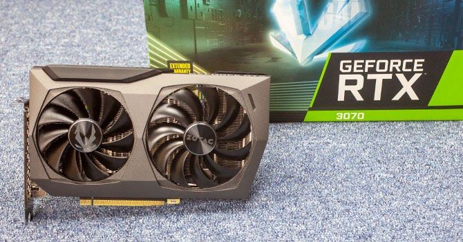 ZOTAC GAMING GEFORCE RTX 3070 TWIN EDGE OC 8GB GDDR6 Graphics Card ...