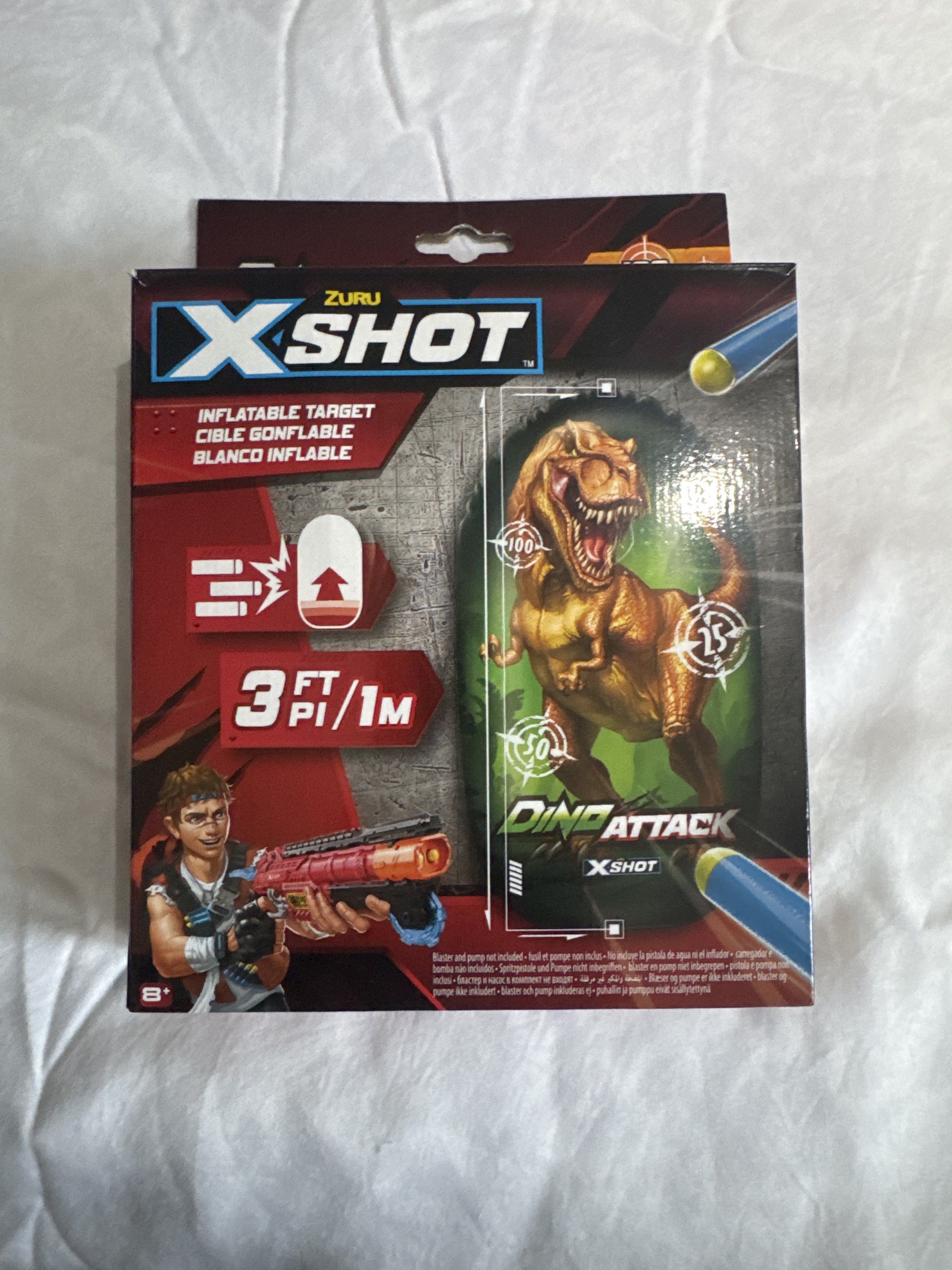 Zuru X-Shot Dino Attack Inflatable Target, Hobbies & Toys, Toys & Games ...