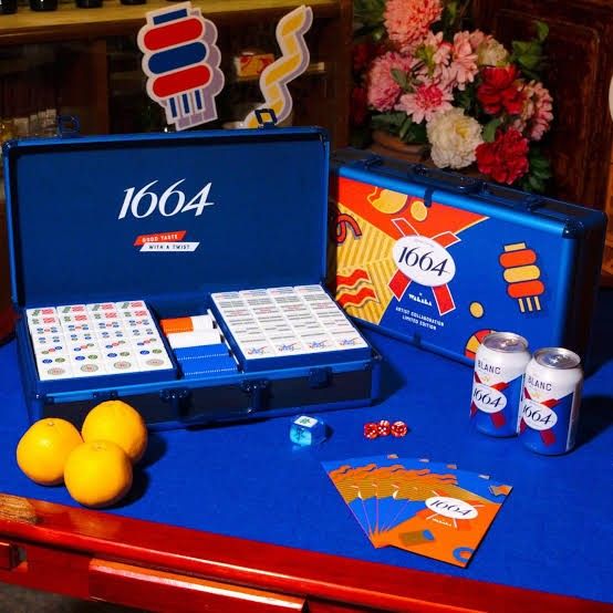 1664 Blanc Limited Edition Mahjong Set, Hobbies & Toys, Toys & Games on ...