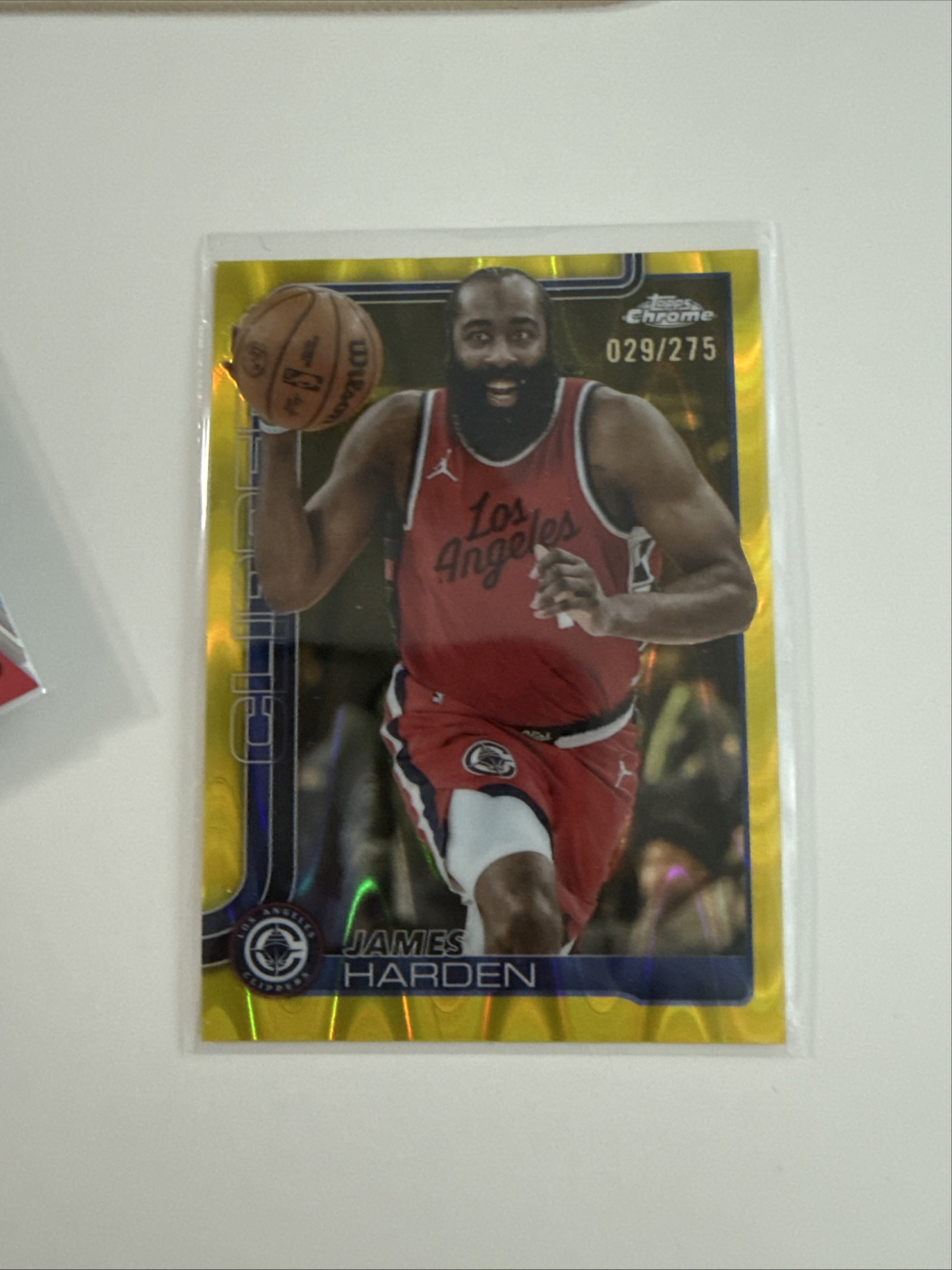 2025 Topps Chrome James Harden Basketball Card 029/275, Hobbies & Toys ...