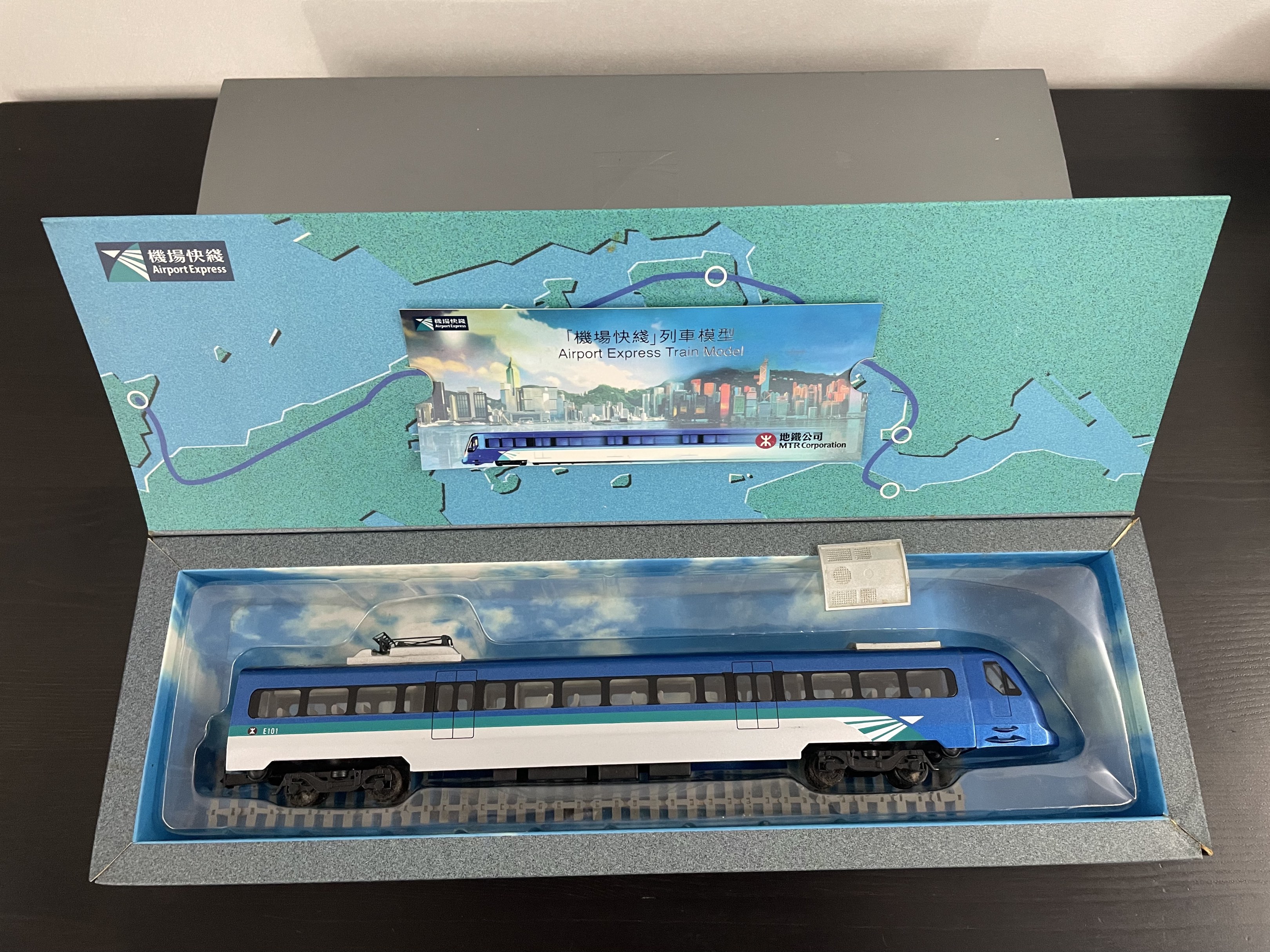 港鐵機場快綫模型 1:87 HO scale MTR Airport Express Train Model, 興趣及遊戲, 玩具 & 遊戲類 ...