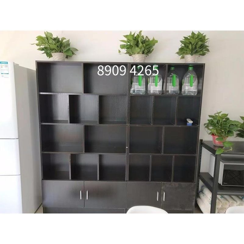 Book Cabinet🔥🔥Cabinet Door Storage Design Bookcase/Storage Rack/🚚🚚3 ...